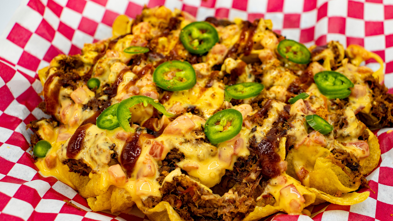 Cheesy Brisket Nachos Using Texas Brisket – TruboyBBQ